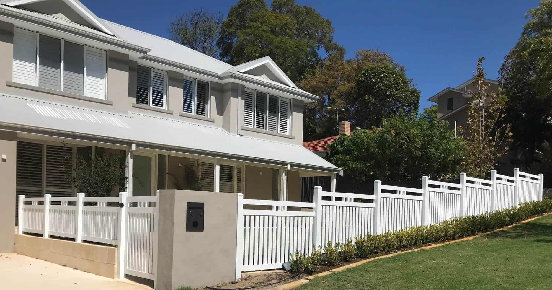 Fencing, Gates, Aluminium Slat Fencing Perth | Feature Fencing